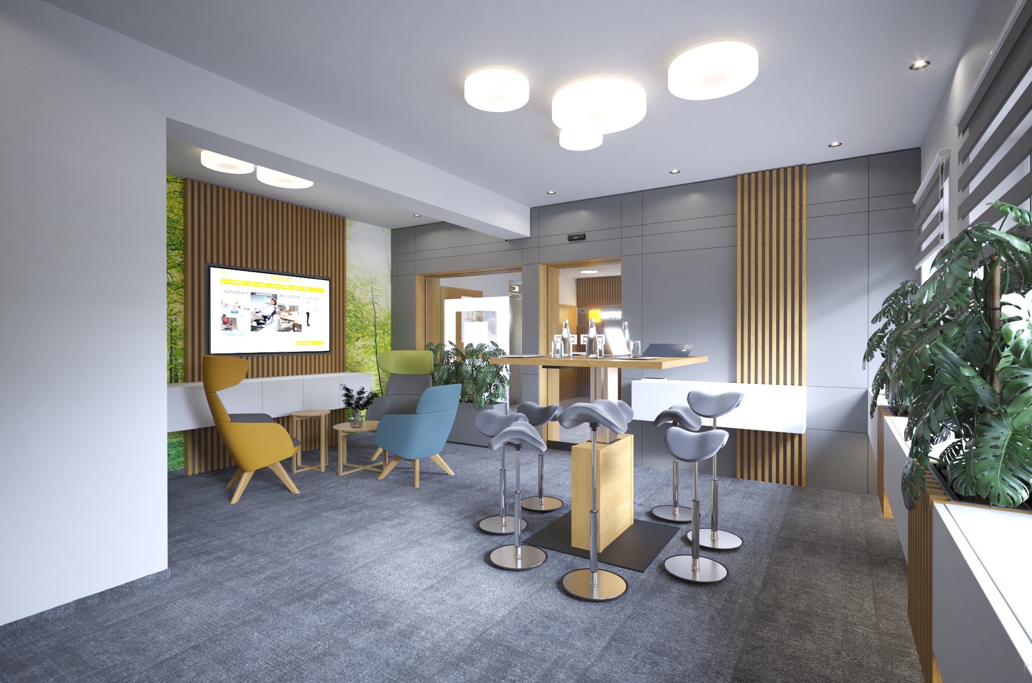 Design kancelářského interiéru Office pro | MYPAdesign.cz