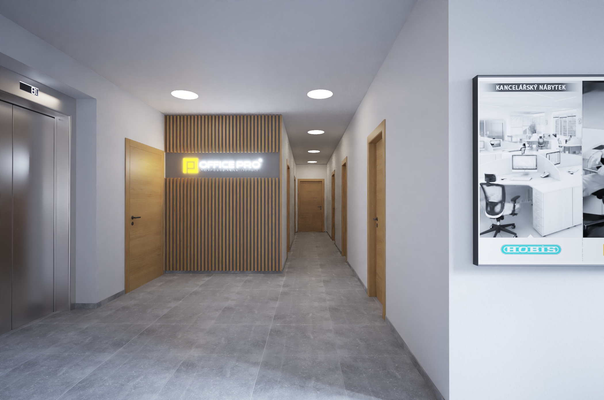 Design kancelářského interiéru Office pro | MYPAdesign.cz